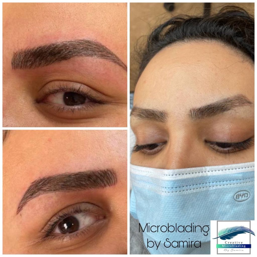 Microblading, a tattoo technique look like hairs - Microblading in Arizona